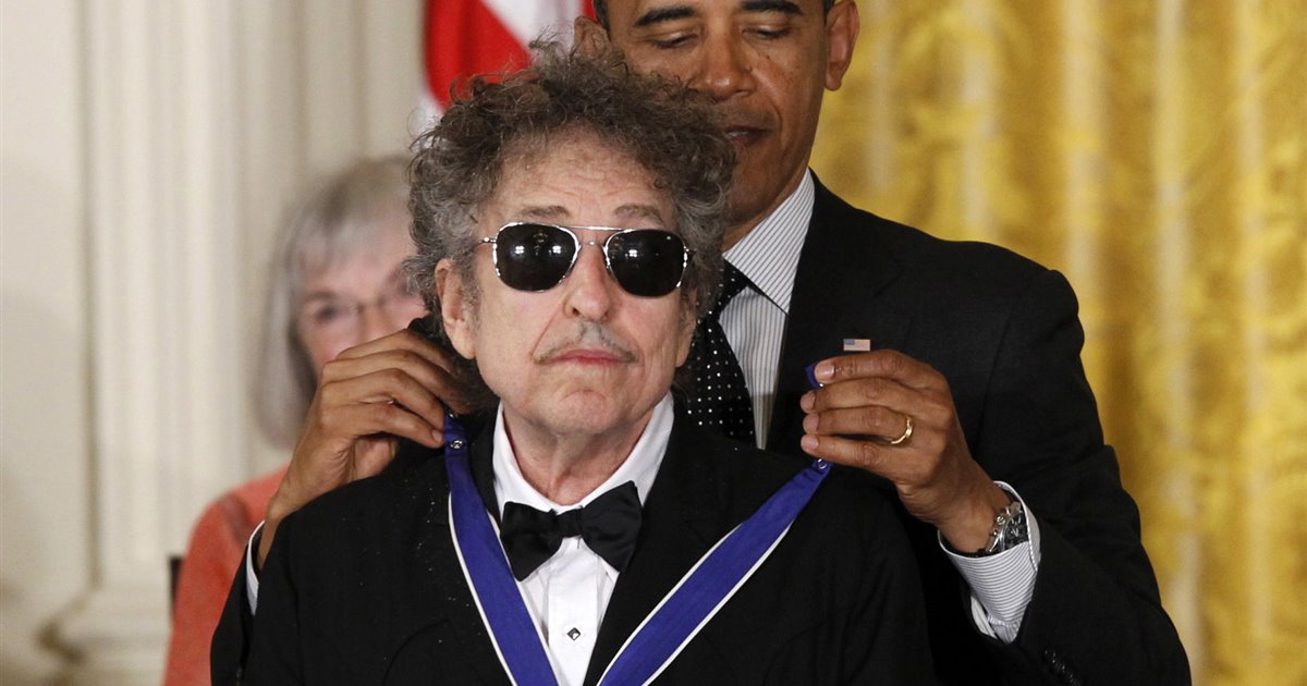 Bob Dylan, Premio Nobel de Literatura 2016