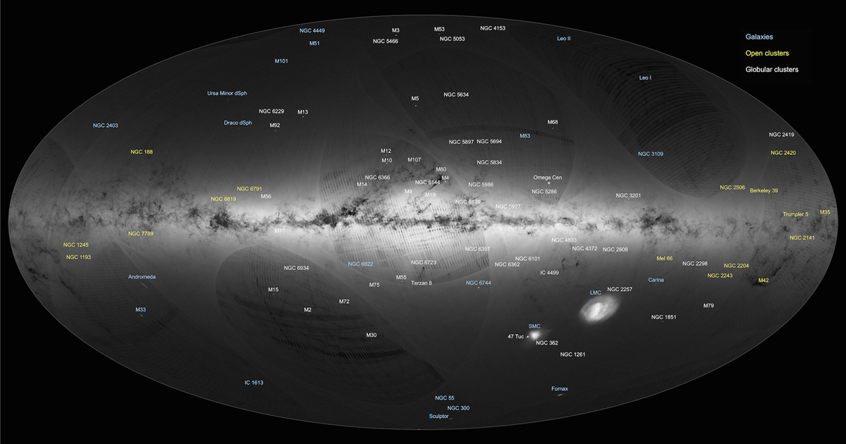 Presentan el primer gran atlas de la Vía Láctea