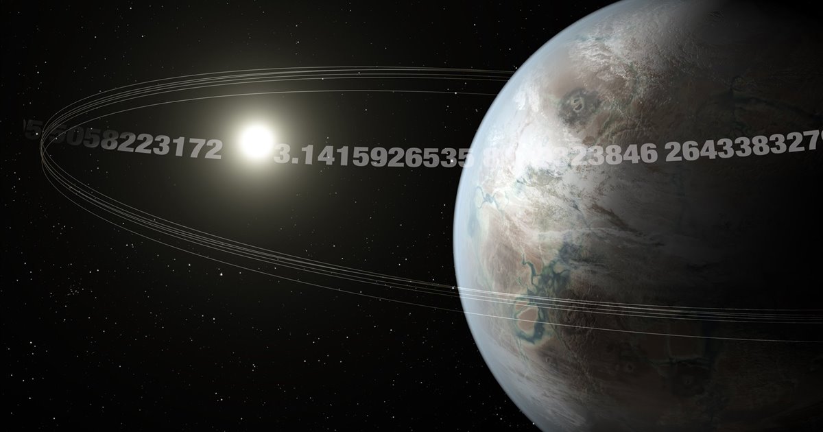 Descubierto el planeta "Pi", el cual tarda en recorrer su órbita 3,14 días