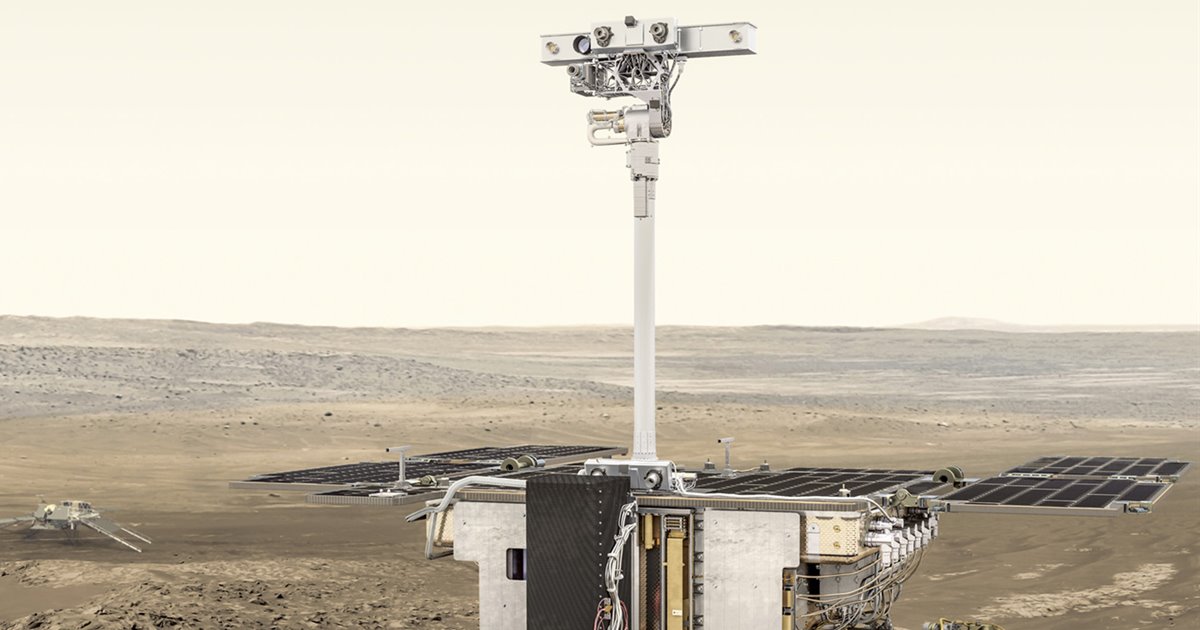 El rover europeo, en busca de vida