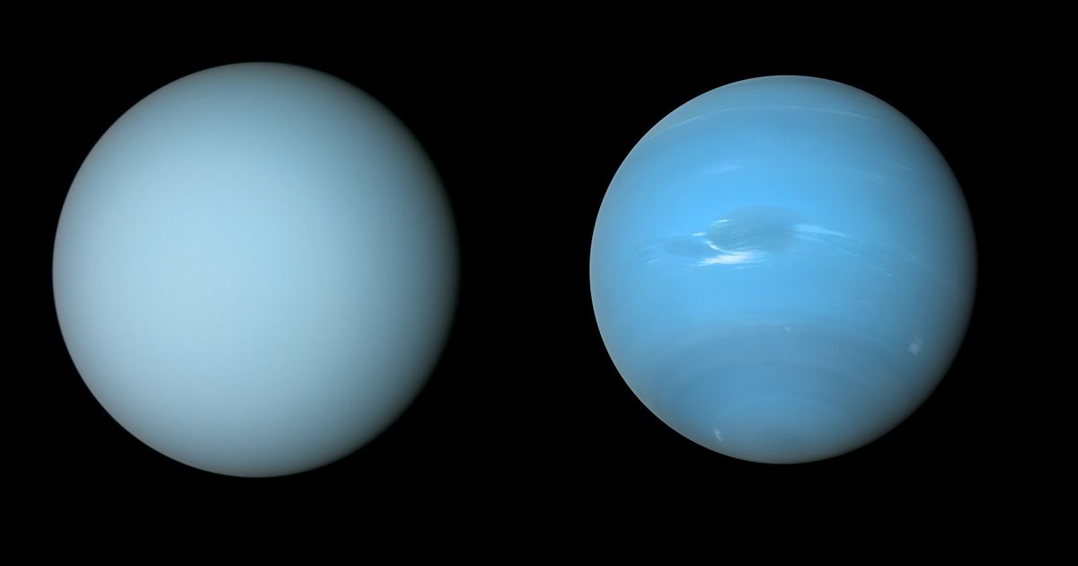 ¿Por qué Neptuno y Urano son de azules diferentes?