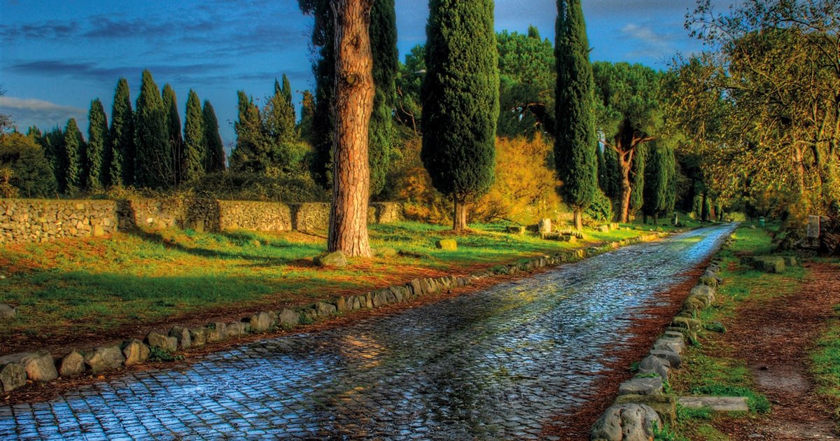 Vía Apia de la antigua Roma, el nuevo camino de Santiago