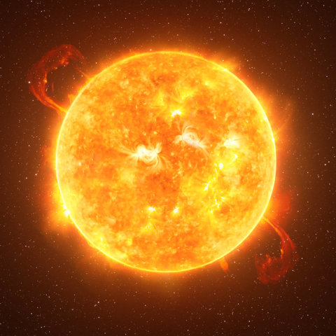 Hay una mancha en el Sol que cuadruplica el tamaño de la Tierra y así ...