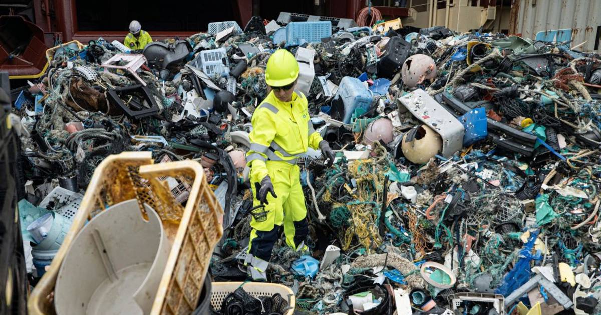 The Ocean Cleanup celebra un récord: extraen 55 toneladas de plástico ...