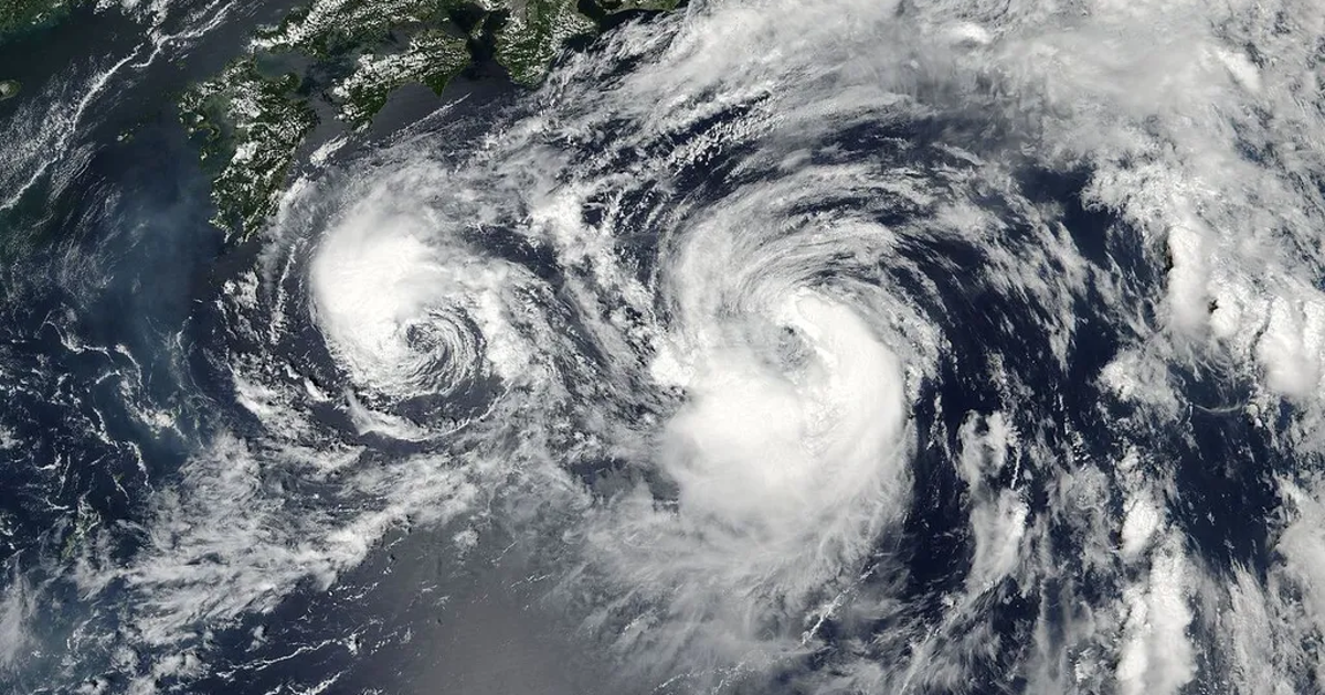 ¿Qué es el efecto Fujiwhara?