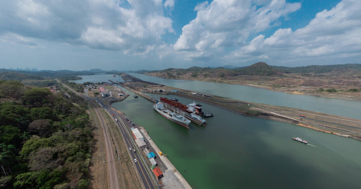 Así Afecta La Sequía Al Canal De Panamá