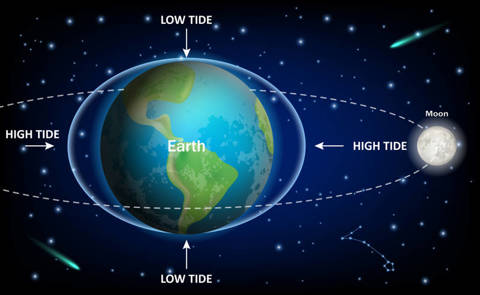La Luna y el Sol influencian el movimiento de los océanos: ¿Qué son las ...