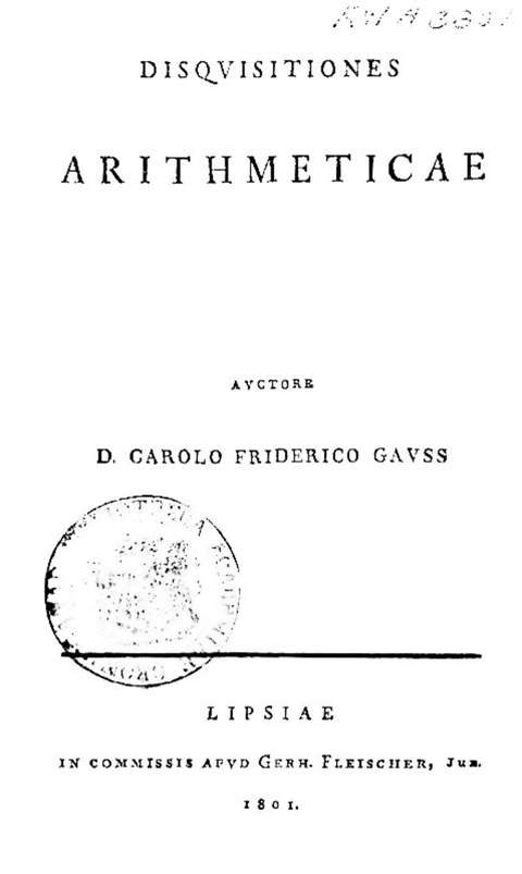 Carl Friedrich Gauss, el príncipe de las matemáticas
