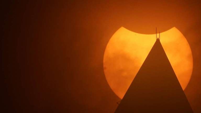 Descubre el recorrido exacto del eclipse solar de hoy con este mapa de la NASA