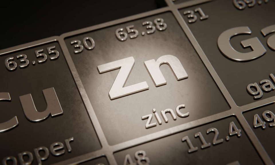 Propiedades del Zinc (Zn)