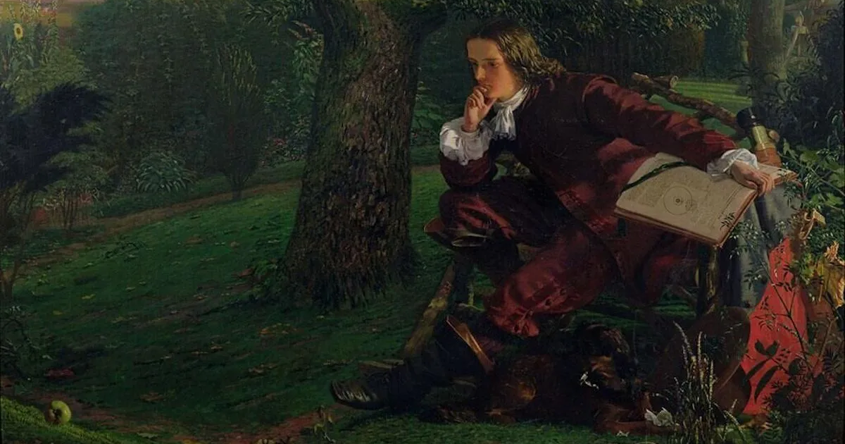 Cómo Newton explicó por qué los objetos caen al suelo