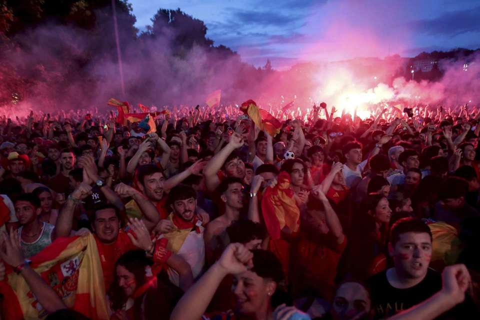 Los goles de la final de la Eurocopa hacen temblar España (literalmente)