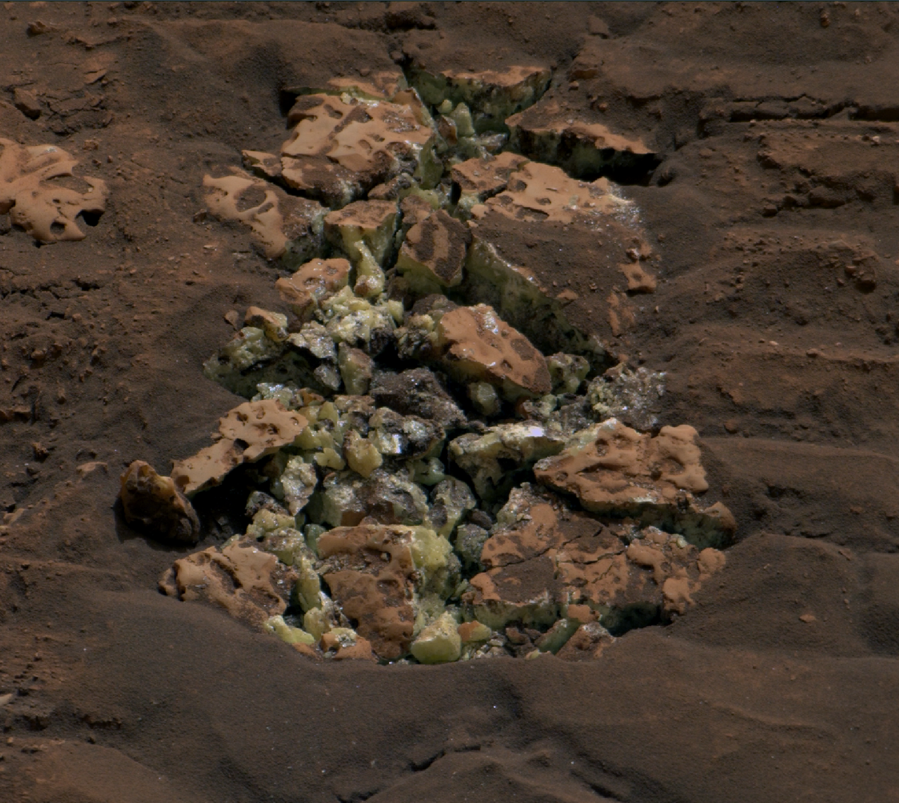 "Un oasis en el desierto": Un sorprendente hallazgo en Marte deja ...