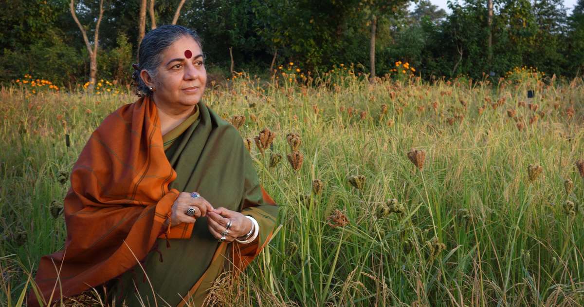 Vandana Shiva: el acto político de guardar semillas