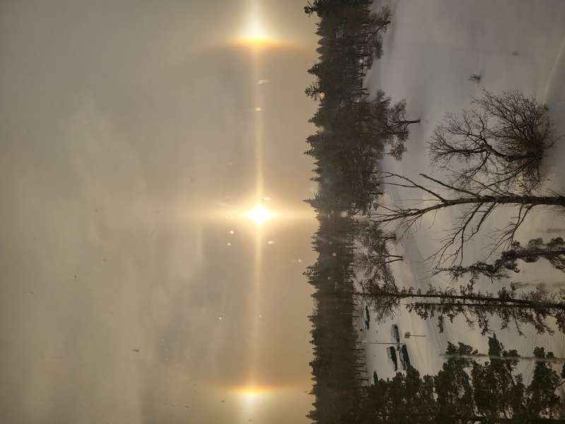 ¿Siete soles en China? No, es un parhelio