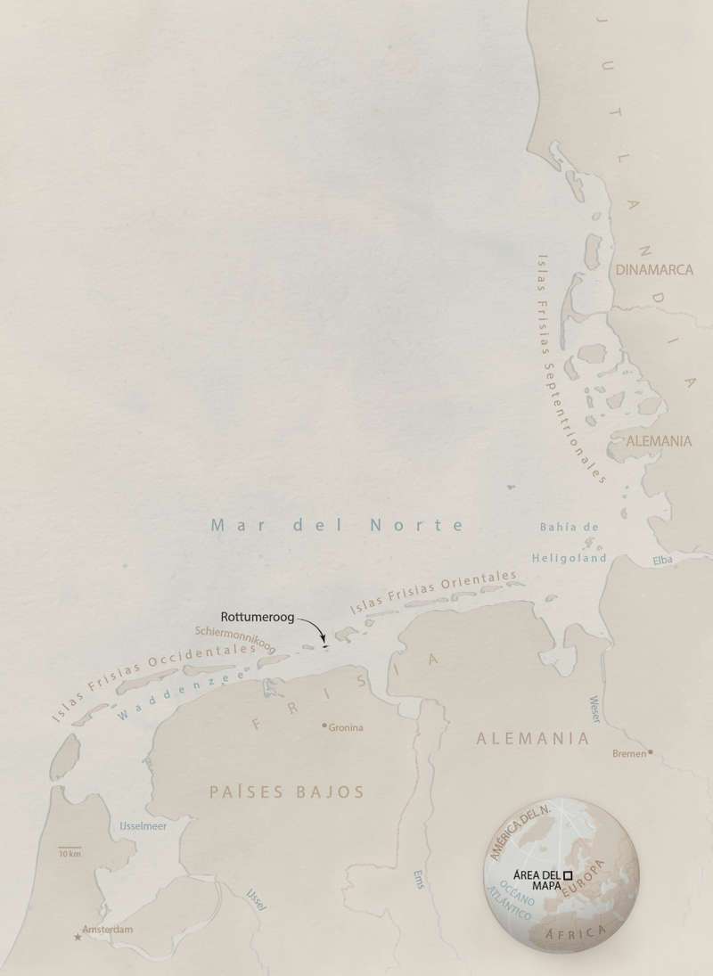 Dos meses en una isla remota del Mar del Norte