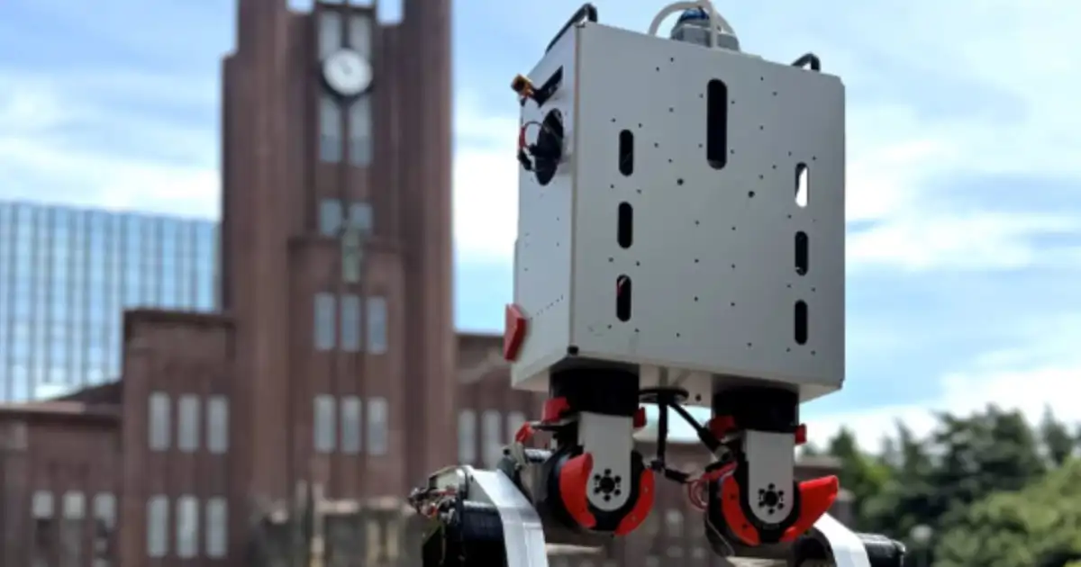 Se parece a un Andador de Star Wars, pero este robot existe y puede ...