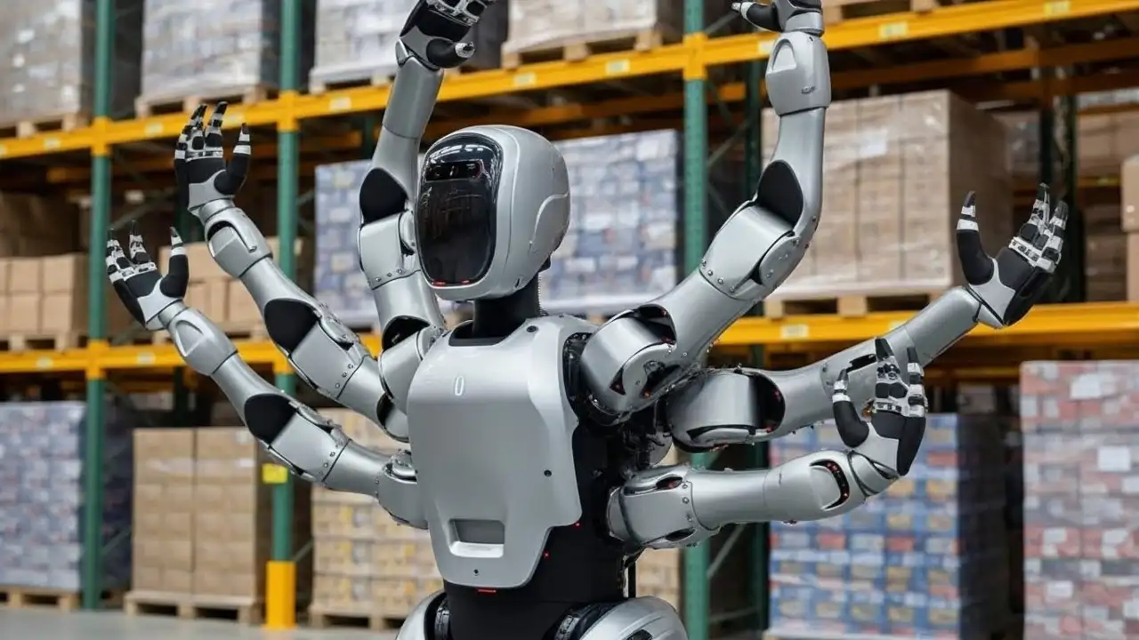 China saca a la luz un robot que puede caminar como un ser humano
